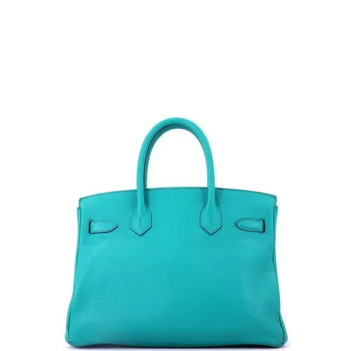 Hermès Birkin Handbag Clemence With Palladium Hardware 30