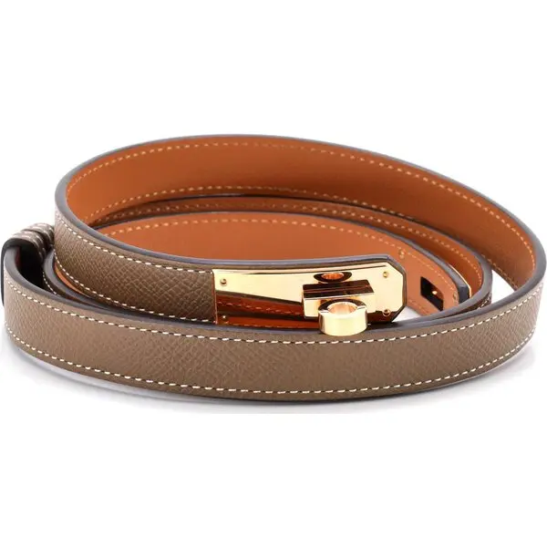 Hermès Kelly Belt Leather Thin - Neutral