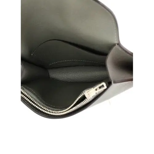 Hermès Constance Slim Wallet Evercolor - Gris Asphalte