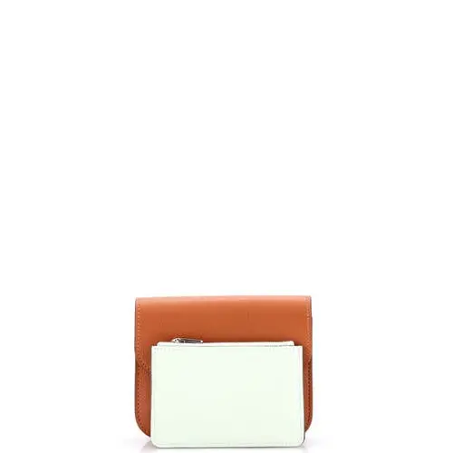 Hermès Constance Slim Wallet Evercolor - Quebracho