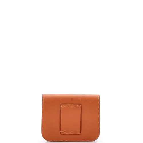 Hermès Constance Slim Wallet Evercolor - Quebracho