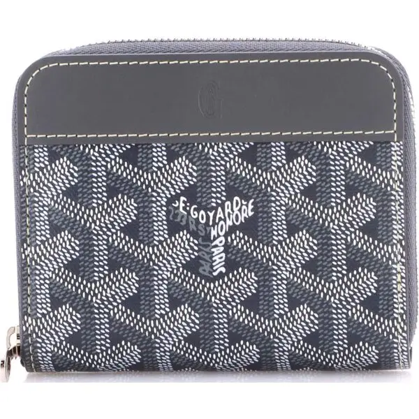 Goyard Matignon Zip Wallet - Gray