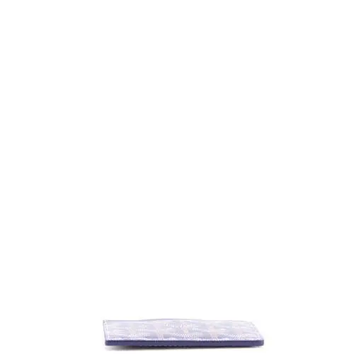 Goyard Saint Sulpice Card Holder Coated Canvas - Blue