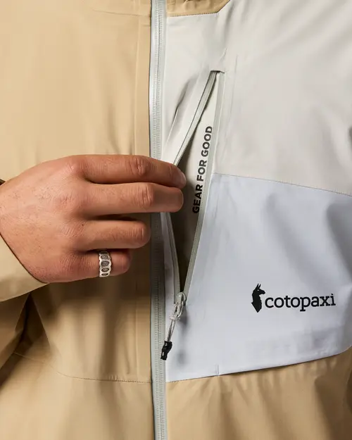 COTOPAXI Impermeo 3l Hooded Shell Jacket - Khaki