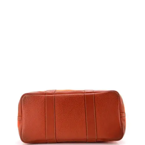 Hermès Garden Party Tote Toile And Leather 36 - Orange