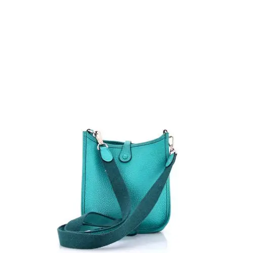Hermès Evelyne Bag Gen Iii Clemence Tpm - Blue