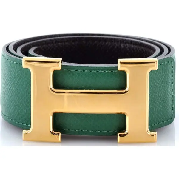 Hermès Constance Reversible Belt Leather Medium - Black