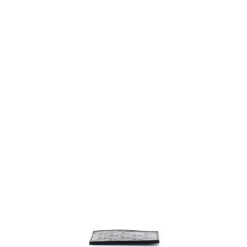 Goyard Saint Sulpice Card Holder Coated Canvas - Black