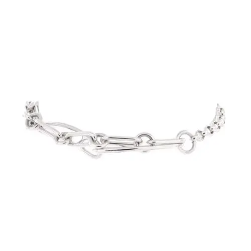 Hermès Chaine D'ancre Punk Bracelet - Silver