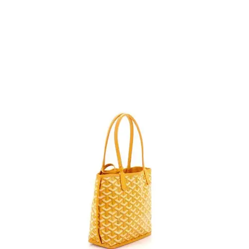 Goyard Anjou Reversible Tote Coated Canvas Mini - Yellow