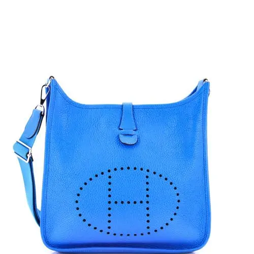 Hermès Evelyne Bag Gen Iii Clemence Pm - Blue