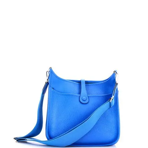 Hermès Evelyne Bag Gen Iii Clemence Pm - Blue