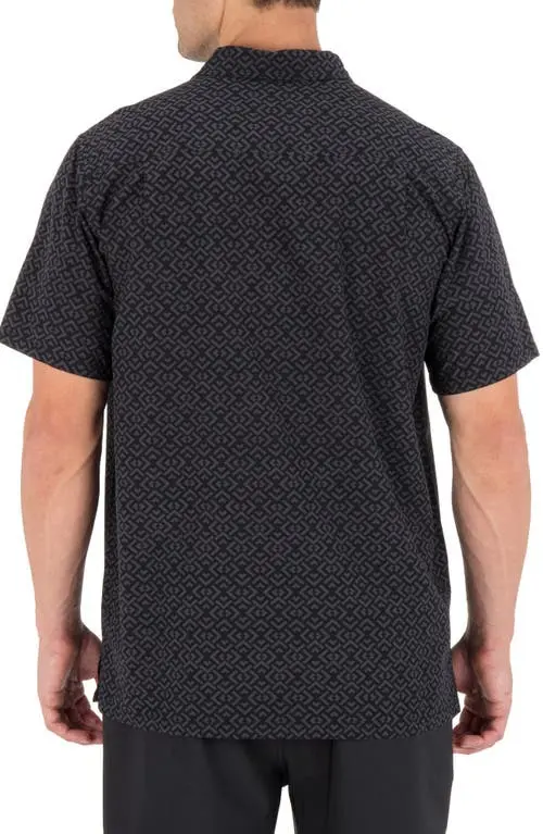 Hurley Incon Aero Short Sleeve Button-up Shirt