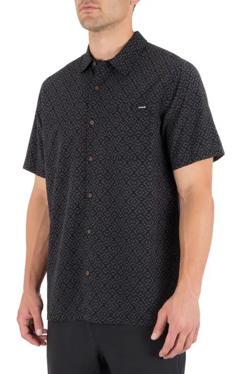 Hurley Incon Aero Short Sleeve Button-up Shirt