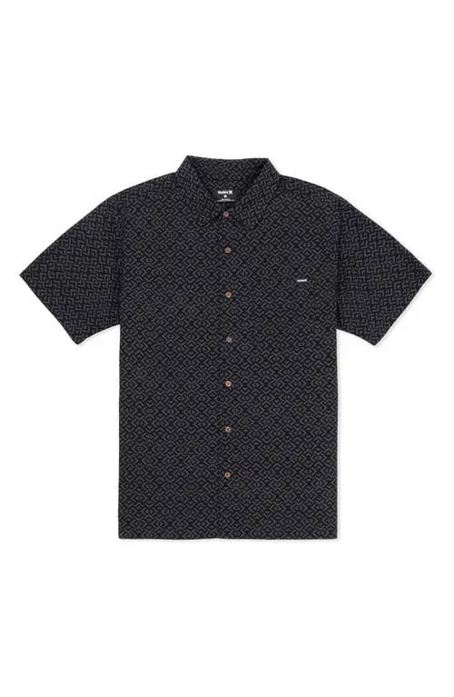 Hurley Incon Aero Short Sleeve Button-up Shirt