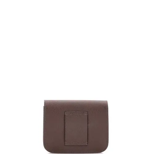 Hermès Constance Slim Wallet Epsom - Grey