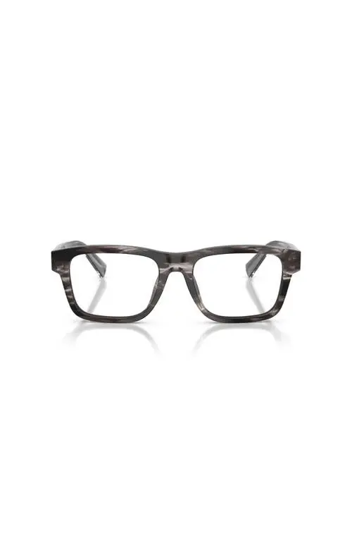Dolce & Gabbana 51mm Rectangle Optical Glasses - Grey