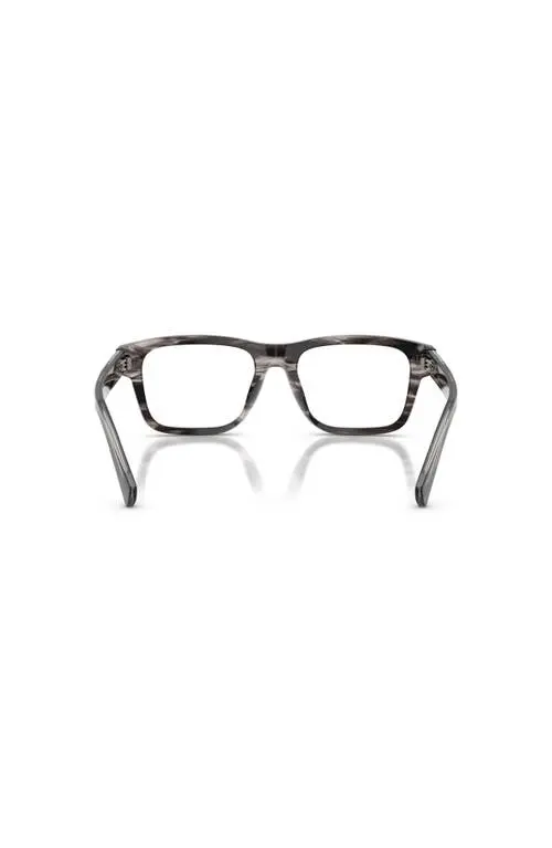 Dolce & Gabbana 51mm Rectangle Optical Glasses - Grey