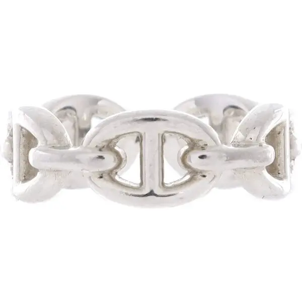 Hermès Chaine D'ancre Enchainee Ring - Silver