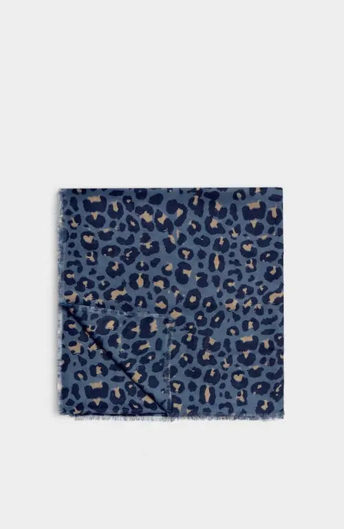 KATIE LOXTON Printed Scarf - Leopard