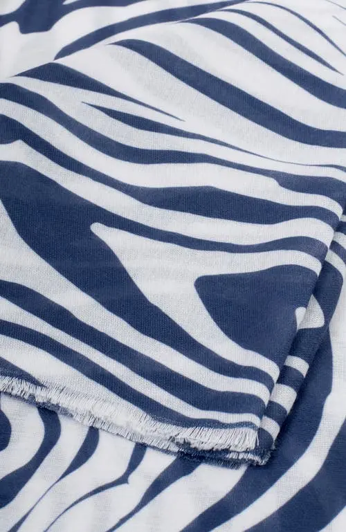 KATIE LOXTON Printed Scarf - Zebra