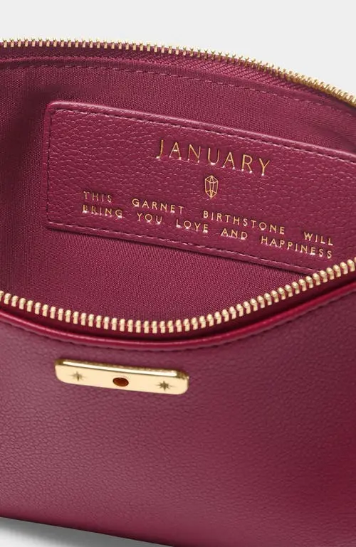 KATIE LOXTON Birthstone Pouch - January