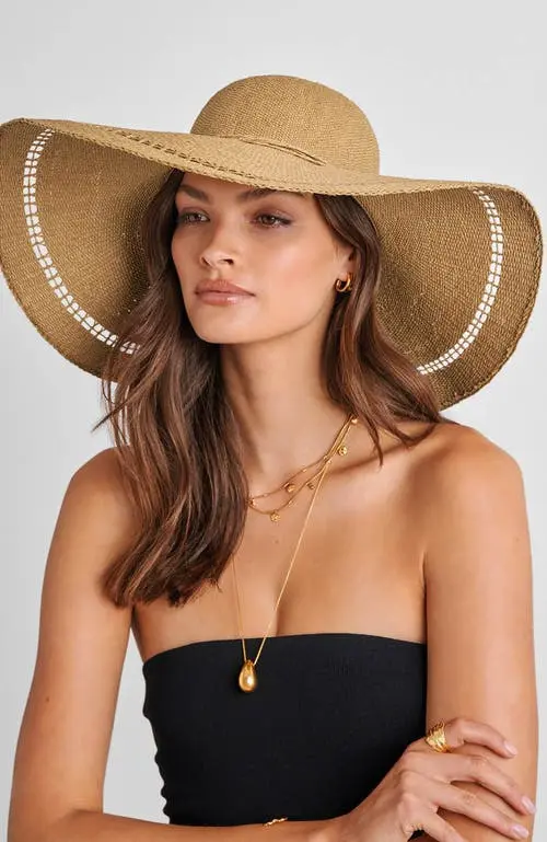 KATIE LOXTON Wide Brim Floppy Hat