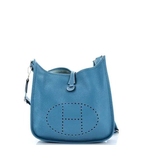 Hermès Evelyne Bag Gen Iii Clemence Pm - Blue