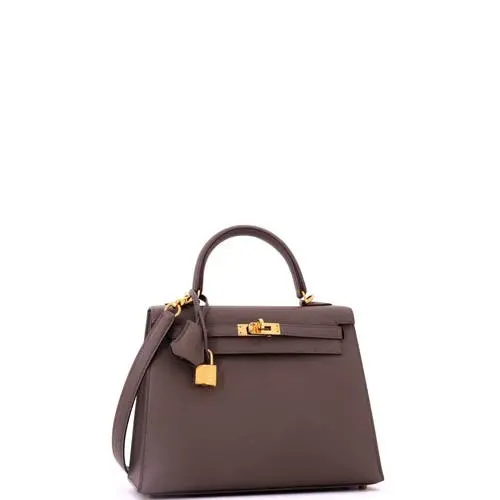 Hermès Kelly Handbag 25 - Etain