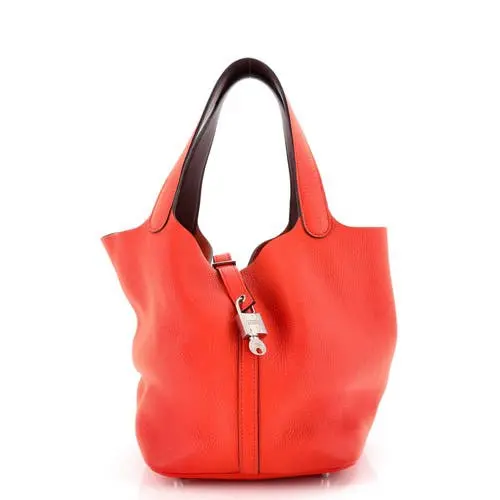 Hermès Eclat Picotin Lock Bag Clemence Mm