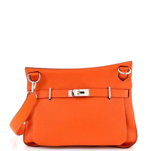 Hermès Jypsiere Bag Clemence 34 - Orange