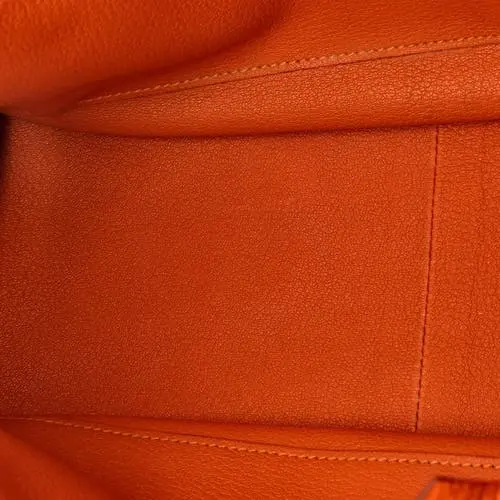 Hermès Jypsiere Bag Clemence 34 - Orange