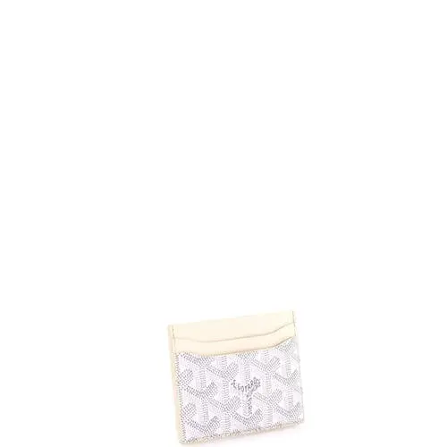 Goyard Saint Sulpice Card Holder Coated Canvas - Gray