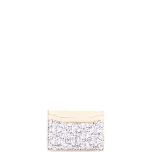 Goyard Saint Sulpice Card Holder Coated Canvas - Gray