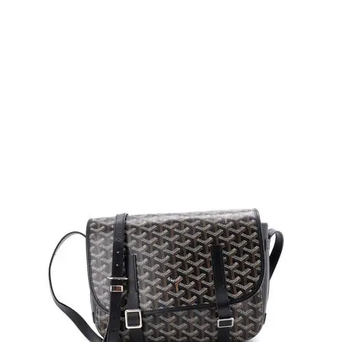 Goyard Belvedere Messenger Bag Coated Canvas Mm
