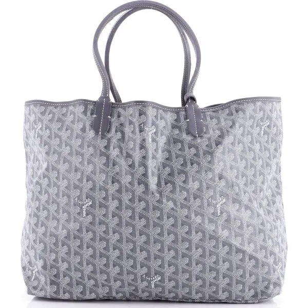 Goyard Saint Louis Tote Coated Canvas Pm - Gray