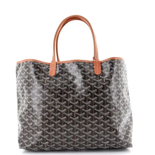Goyard Saint Louis Tote Coated Canvas Pm