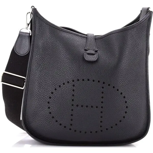 Hermès Evelyne Bag Gen Iii Clemence Pm - Noir