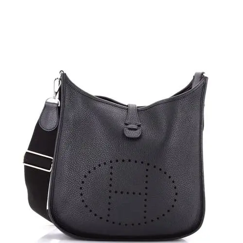 Hermès Evelyne Bag Gen Iii Clemence Pm - Noir