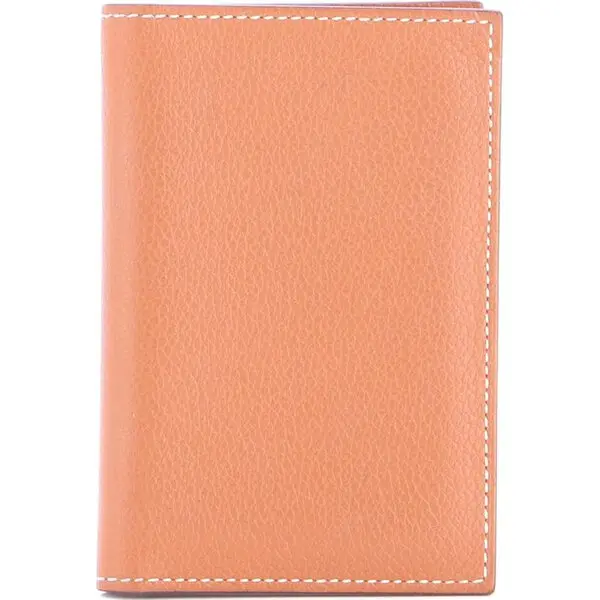 Hermès Mc2 Euclide Card Holder Case Leather - Gold