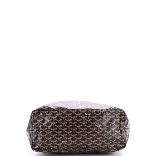 Goyard Saint Louis Pm Tote Coated Canvas - Black