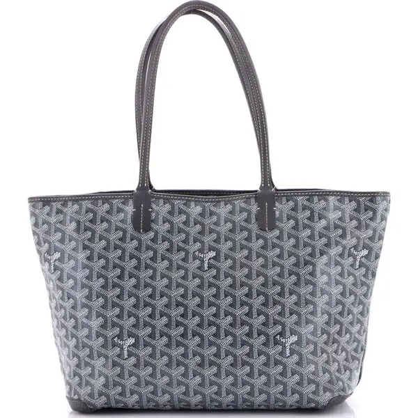 Goyard Artois Tote Coated Canvas Pm - Gray