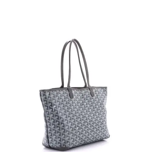 Goyard Artois Tote Coated Canvas Pm - Grey