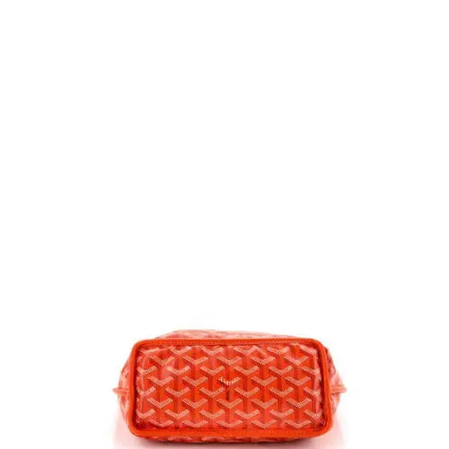 Goyard Anjou Reversible Tote Coated Canvas Mini - Orange