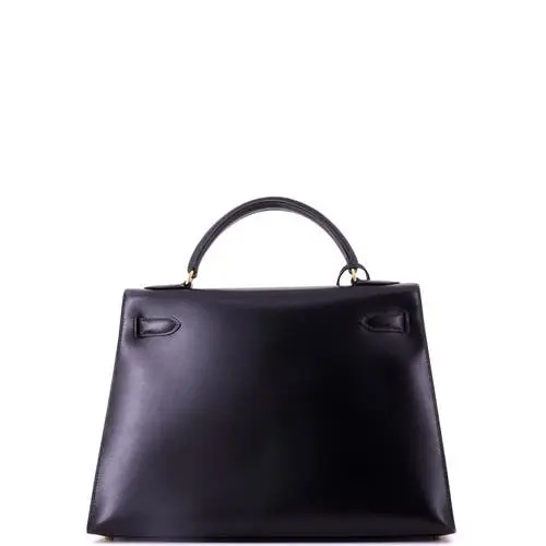 Hermès Kelly Handbag Box Calf With Gold Hardware 32