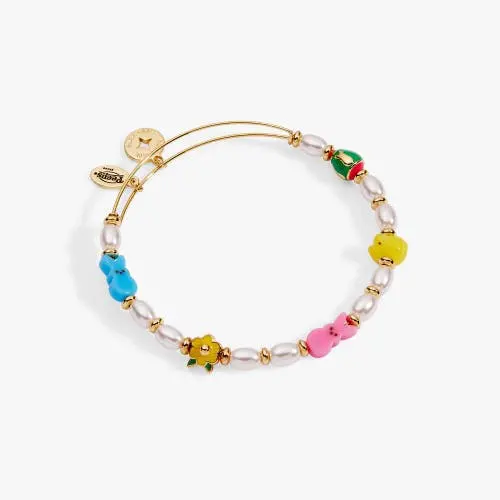 ALEX AND ANI Peeps Chick And Bunny Beaded Bangle