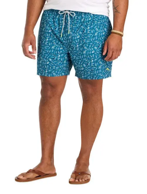 Tommy Bahama Night Schooled Swim Trunks - Kingfish