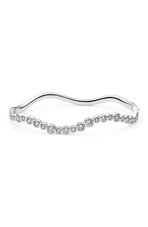 SIF JAKOBS JEWELLERY Sardinien Wave Bangle - 925 Sterling Silver