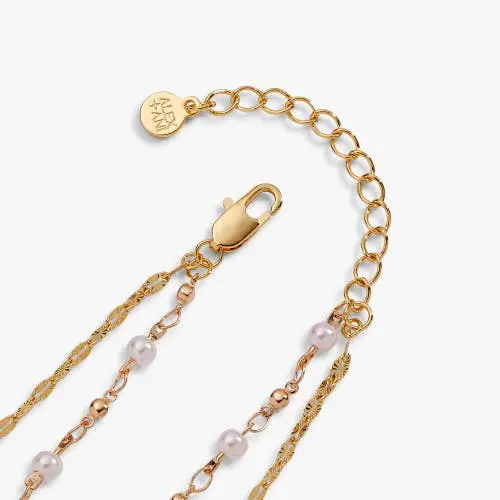 ALEX AND ANI Festival Two-strand Butterfly Bracelet