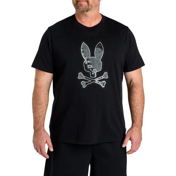 Psycho Bunny Big & Tall Olivier Graphic Tee
